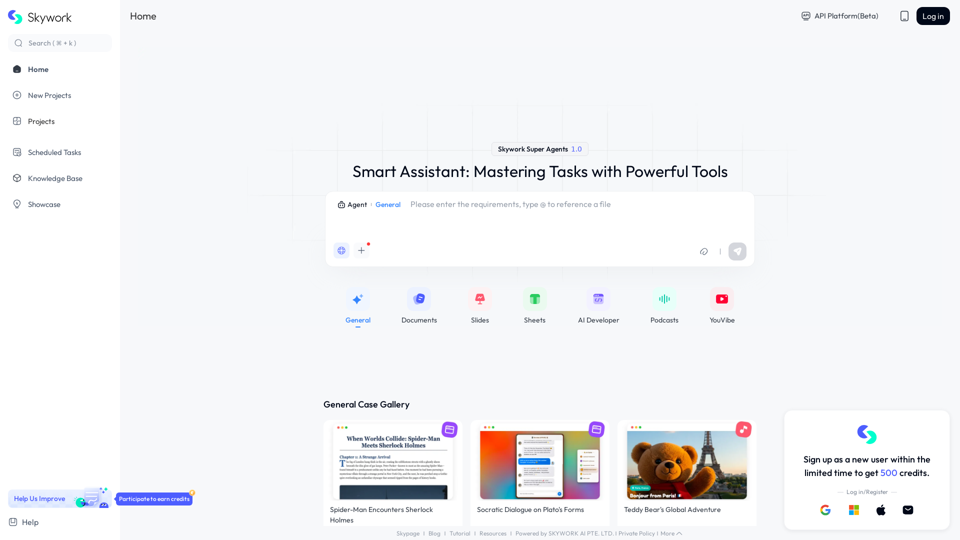 Skywork AI | AI Workspace Agents for Advanced Research & Con...