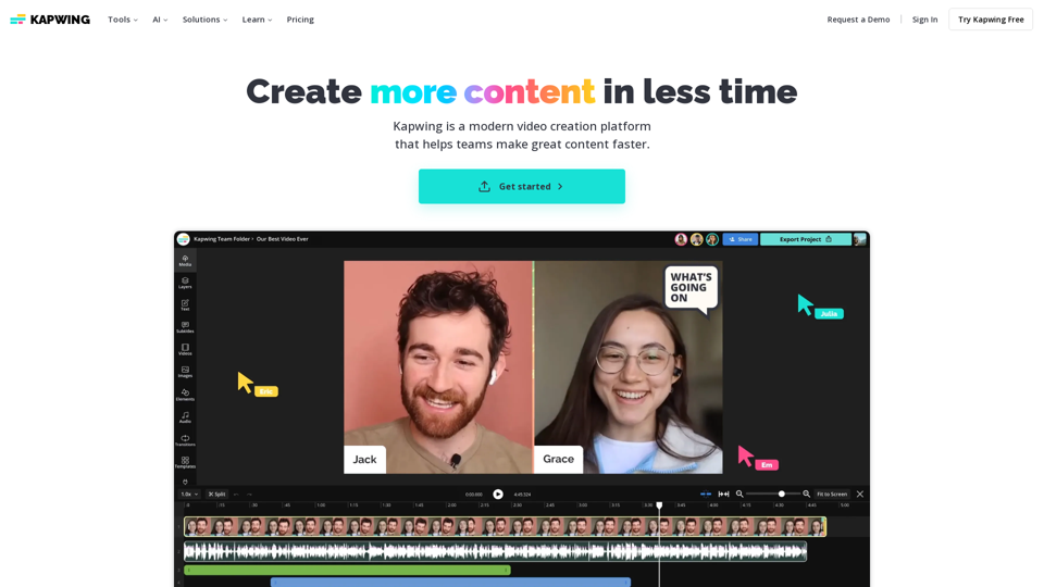Kapwing - Free Online Video Editor | AI-Powered Tools for Cr...