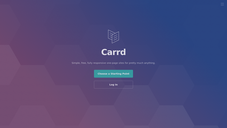 Carrd – Erstellen Sie kostenlos One-Page-Websites | Einfach,...