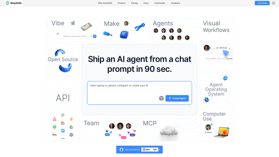 Smythos AI Agent | agenthunt.io